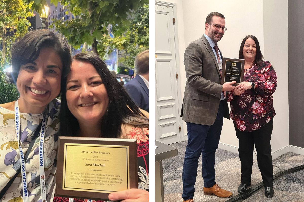 CLAS political science professor receives two distinguished awards | College of Liberal Arts and ...